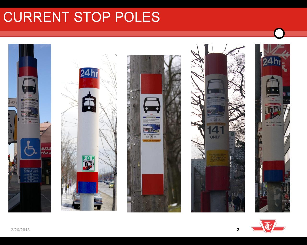 New Stop Poles and Maps for TTC Surface Routes – Steve Munro