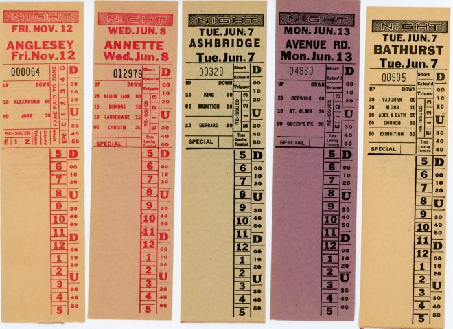 TTC Transfers: 1954/55 – Steve Munro