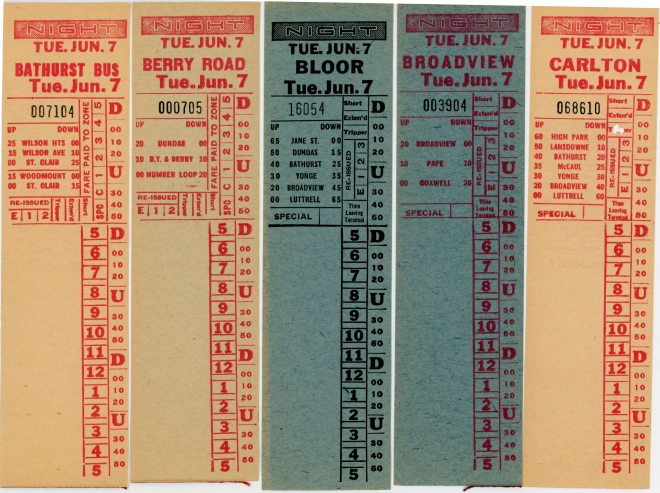 TTC Transfers: 1954/55 – Steve Munro