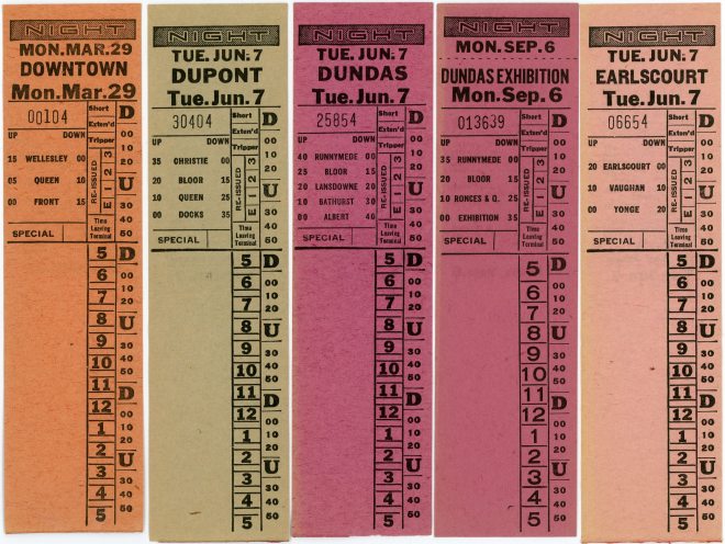 TTC Transfers: 1954/55 – Steve Munro