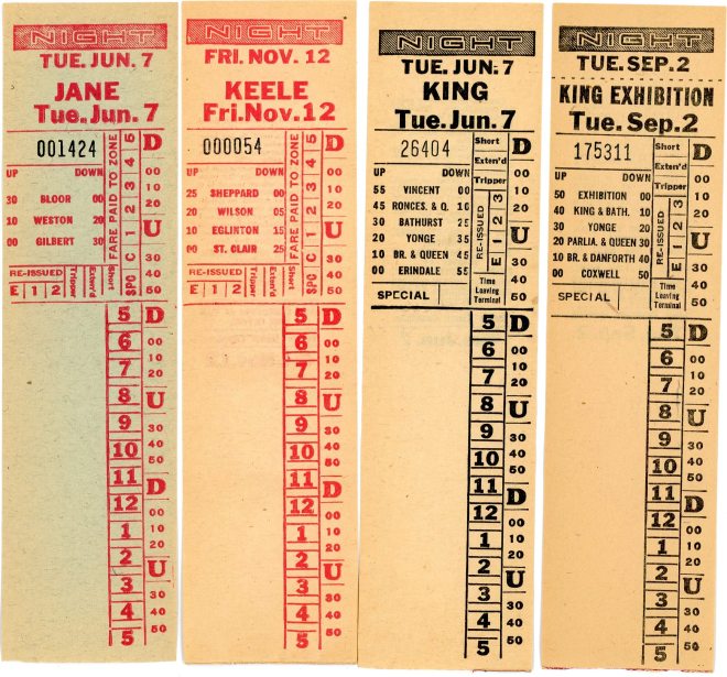 TTC Transfers: 1954/55 – Steve Munro