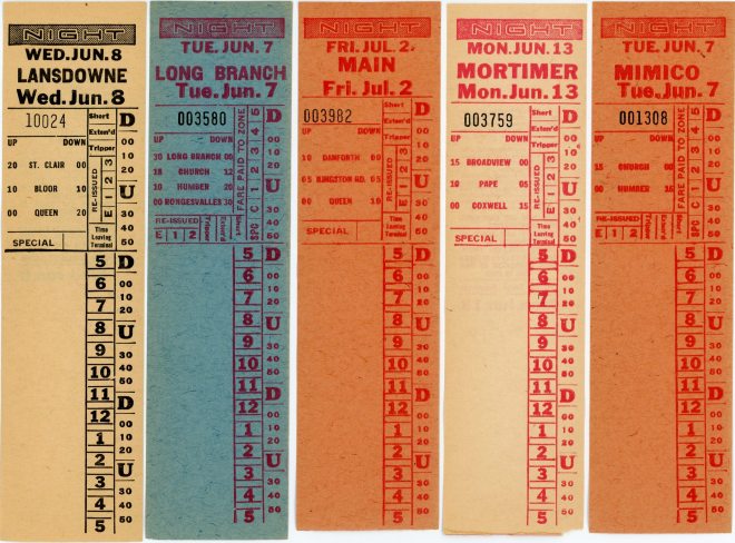 TTC Transfers: 1954/55 – Steve Munro