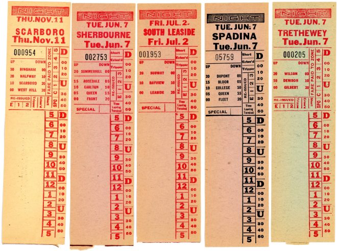 TTC Transfers: 1954/55 – Steve Munro