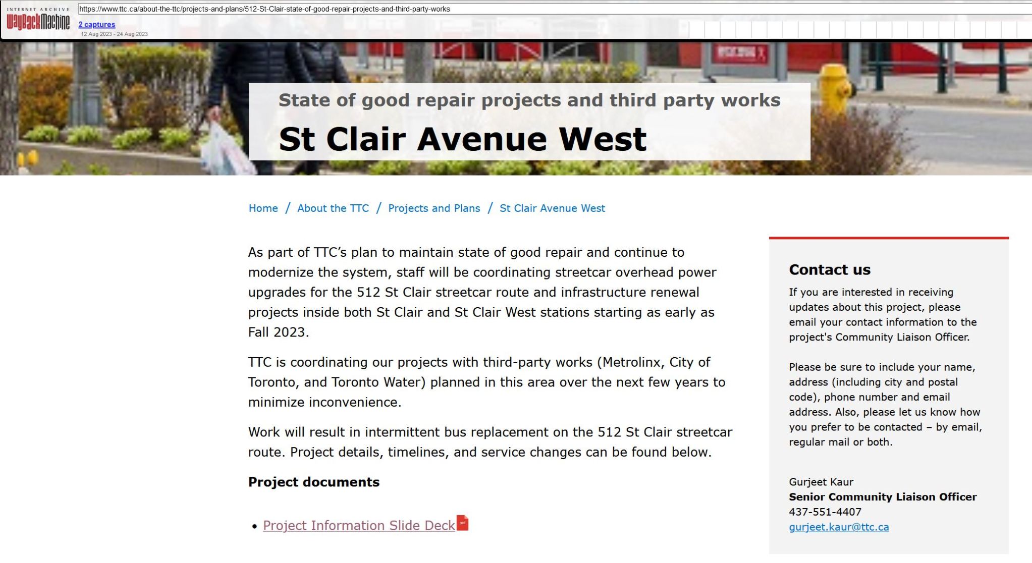 The Changing Scope of St. Clair Construction – Steve Munro