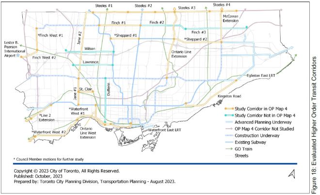 The Priority of Transit Corridors – Steve Munro