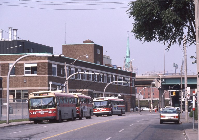 The Bay Trolleybus in 1988 – Steve Munro