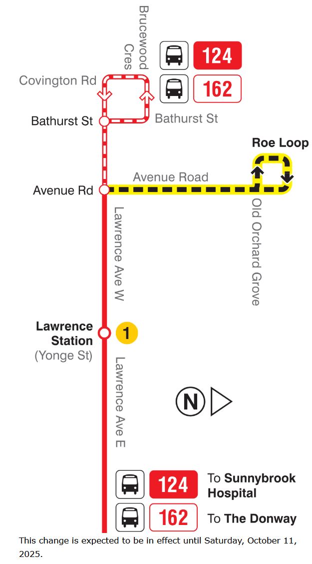 TTC Service Changes Effective May 11, 2025 – Steve Munro