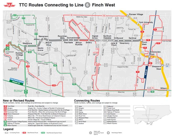 TTC Service Changes: Sunday, November 16, 2025 (Updated) – Steve Munro