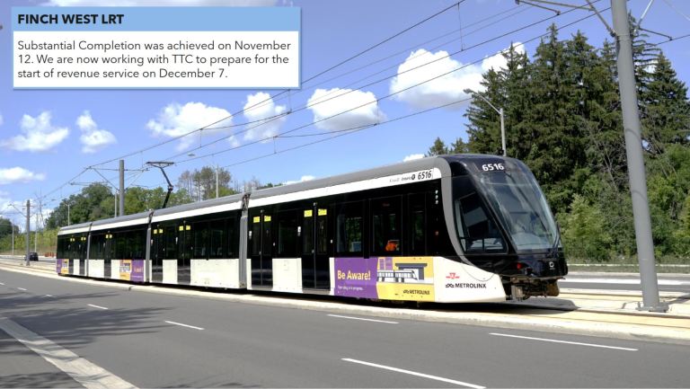 Line 6 Finch: December 7, 2025 (Updated) – Steve Munro